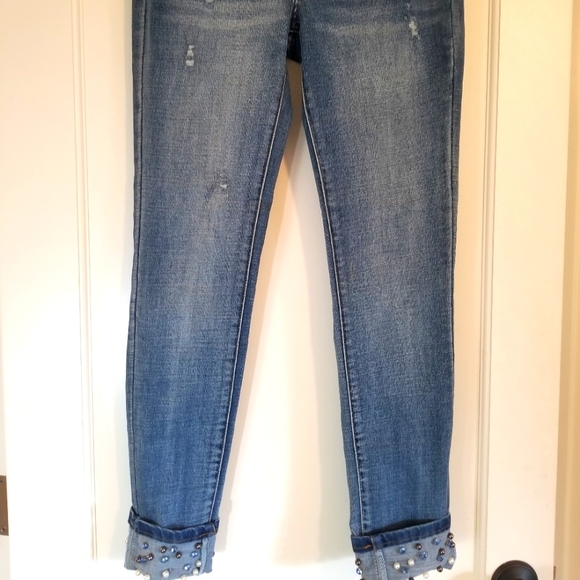 Vocal | Jeans | Vocal Bling Cuff Jeans Medium | Poshmark